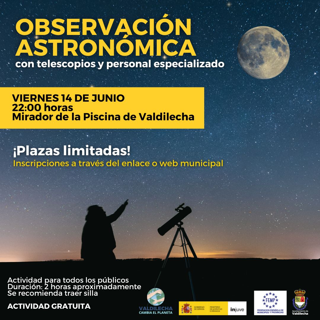 Observación Astronómica En El Mirador De La Piscina De Valdilecha